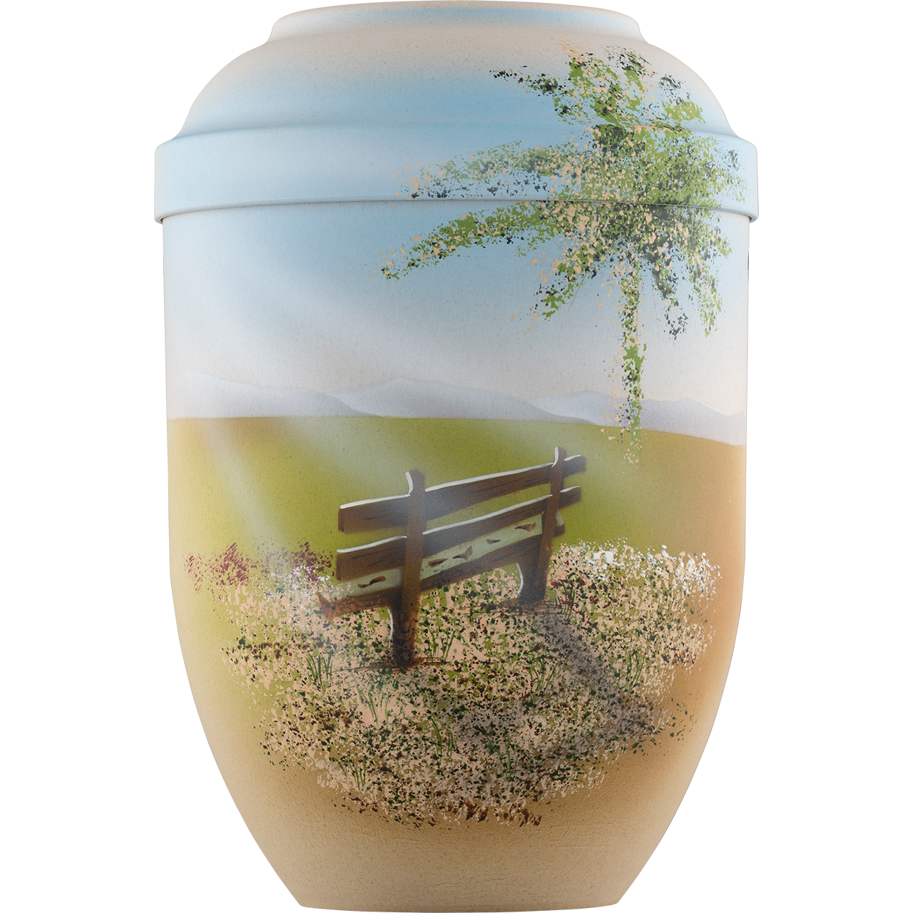 Künstler Bio-Tec³ Urne "Bank" | Designer Urnen | Abverkauf | Pludra Shop